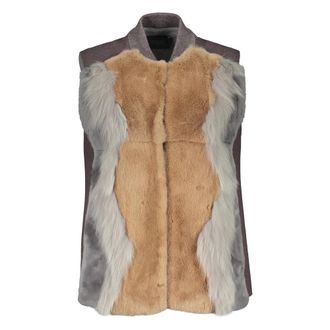 Lorena Antoniazzi Knopf Weste - - Jackets - Damen - Mehrfarbig - L