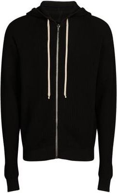 Rick Owens Hoodie zip &agrave; capuche en laine vierge