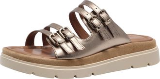 Tamaris Pantolette Damen Flach metallic,EU 39
