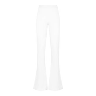 Tom Ford High Waist Flared Cashmere Hosen - - Trousers - Damen - Wei&szlig; - S