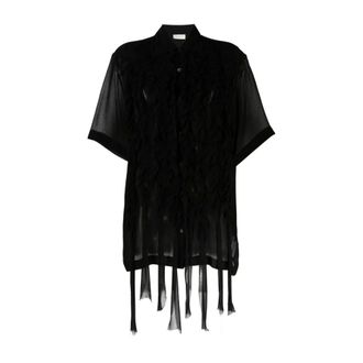 Dries Van Noten Damen, Blusen & Hemden, Schwarzk, MGr&ouml;&szlig;e