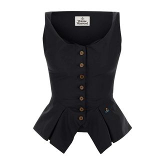 Vivienne Westwood Monday Vest - - Suits - Damen - Schwarzk - M