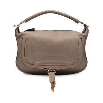 Chlo&eacute; Marcie Small Shoulder Bag - - Bags - Damen - Grau - ONE SIZE