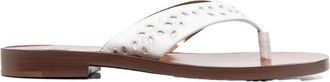 Chlo&eacute; Sandalen - Sandals White - Gr. 35 (EU) - in Wei&szlig; - f&uuml;r Damen