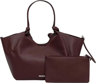 DKNY Paula Medium Commuter Tote - - Bags - Damen - Lila - ONE SIZE