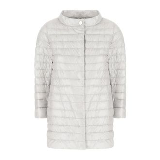 Herno Femme, Vestes, Gris, Taille: 42 FR Piumino Jacket