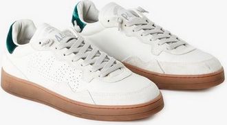 P448 Runde End -Sneaker - Weiß