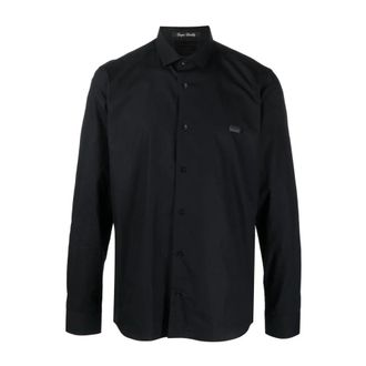 Philipp Plein Casual Langarmhemd - - Shirts - Herren - Schwarzk - 3XL