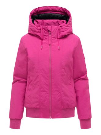 Navahoo Damen Winterjacke Kichermaus mit Kapuze