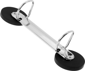 Holibanna POPETPOP Magnetischer Ringordner H&auml;ngend aus Eisen Wandbefestigung f&uuml;r B&uuml;ro Zuhause Flexibler Binder Mechanismus f&uuml;r Verschiedene Papierformate Sicher