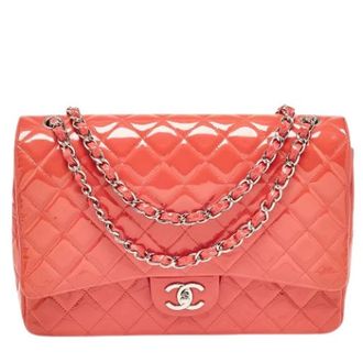 Chanel Pre-owned Vintage Schultertasche aus Canvas - - Pre-owned - Damen - Rosa - ONE SIZE