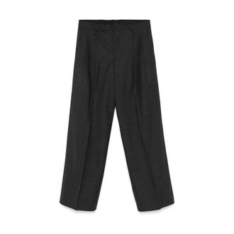Sunflower Weite Plissierte Hose - - Trousers - Herren - Grau - XL
