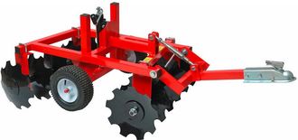 Dema Dema - Scheibenegge 90 cm mit Fahrwerk Kurzscheibenegge Scheiben Egge