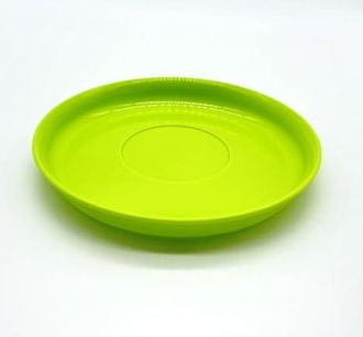 Kimmel Teller 14 cm Geschirr Camping Picknick Party Outdoor Mehrweggechirr - 100% recyclebar limone