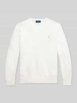 Polo Ralph Lauren Slim Fit Pullover aus reiner Baumwolle