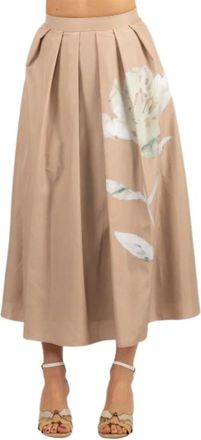 Nenette Femme, Jupes, Rose, Taille: 42 FR Jupe Midi