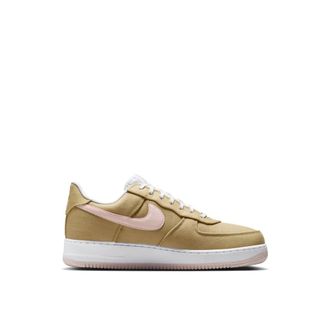 Nike Air Force 1 Retro LL Linen Canvas - - Sport - Herren - Beige - 42 1/2 EU