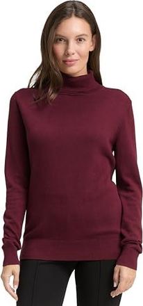 Tom Tailor 1042894 Pull-Over, 10308-Deep Burgundy Red, XL Femme