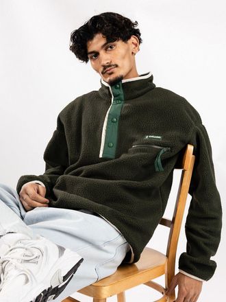 Columbia Helvetia II Half Snap Fleece Half-Zip Fleece Pullover greenscape