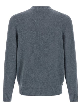 Brunello Cucinelli Alpaca, Cashmere and Wool Blend Sweater - Blue