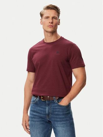 Beverly Hills Polo Club T-Shirt P-SS26M-TS41740FIG Dunkelrot Regular Fit