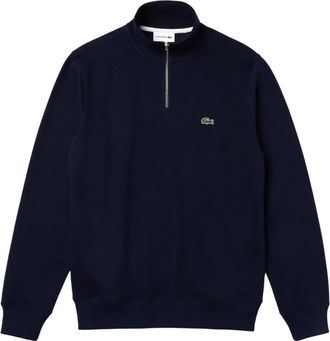 Lacoste Homme, Sweatshirts et sweats &agrave; capuche, Bleu, Taille: XL SweaT-shirt zipp&eacute; &agrave; col montant