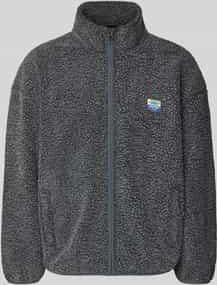 American Vintage Regular Fit Jacke mit Logo-Patch