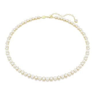 Swarovski Matrix Halskette - - Accessories - Damen - Gelb - ONE SIZE