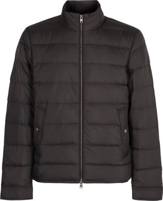 Woolrich Durchgehende Rei&szlig;verschluss-Daunenjacke - - Jackets - Herren - Schwarzk - S