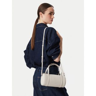 Calvin Klein Handtasche Calvin Klein Foil Logo Small Duffle Bag LV04F3663G Creme