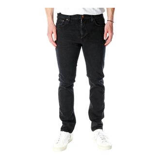 Nudie Jeans Slim Fit Jeans - - Jeans - Herren - Schwarzk - W36 L32