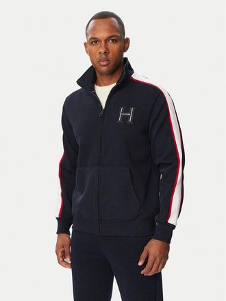 Tommy Hilfiger Sweatshirt Pique H Badge MW0MW44957 Dunkelblau Regular Fit