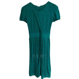 Missoni M Missoni Turquoise Knit Dress Size S
