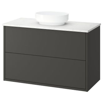 IKEA HAVB&Auml;CK / VINDEL&Auml;LVEN Waschbeckschr+Schubladen/Waschbeck