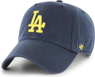 47 Brand 47 CAP MLB LOS ANGELES DODGERS CLEAN UP NAVY