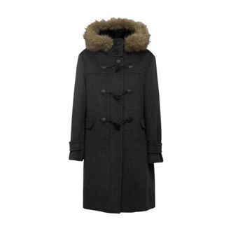 Max Mara Single-Breasted Coats - - Coats - Damen - Grau - XS