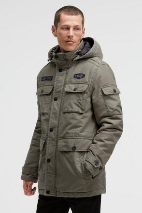 Camp David Fieldjacket mit Tunnelband in der Taille