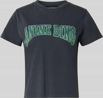 Anine Bing Regular Fit T-Shirt aus reiner Baumwolle