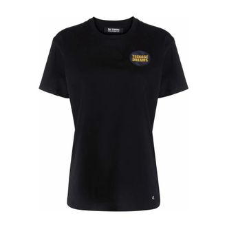 Raf Simons Teenage Dreams T-Shirt - - Tops - Damen - Schwarzk - M