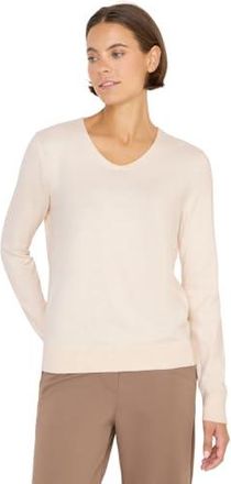 Cecil 3015598 Pull Douillet, Oat Milk Beige mélangé, XL Femme