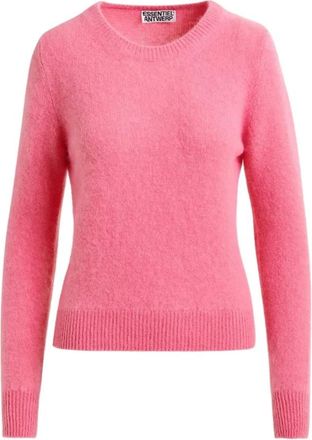 Essentiel Igora Angora Pullover - - Knitwear - Damen - Rosa - S