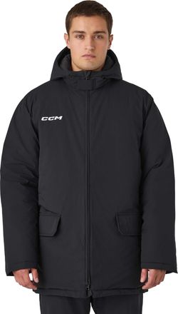 CCM Team Winterjacke, Farbe schwarz, f&uuml;r Erwachsene (DE/NL/SE/PL, Alphanumerisch, XXL, Regular, Regular)