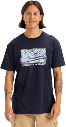 Quiksilver T-Shirt Manche Courtes Retro Fade SS Homme Noir S