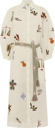 Alemais Robe Mina Brod&eacute;e Al&eacute;mais