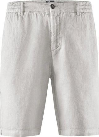 Bomboogie Homme, Shorts, Blanc, Taille: XL Bermuda Jogger en lin