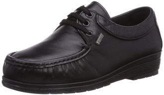 Fischer Markenschuh Fischer Ortho, Damen Brogue Schnürhalbschuhe, Schwarz (Schwarz), 37 EU