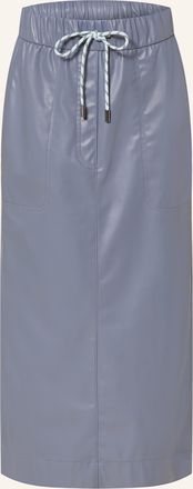 Marc Cain Rock Im Materialmix blau
