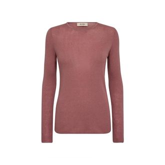 Mos Mosh MOS Mosh, Femme, Pulls, Rose, Taille: 44 FR MMBouch O-Neck Knit