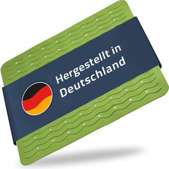Ridder Duscheinlage Playa ca. 54x54cm, lindgr&uuml;n, 100% TPE | Made in Germany Duschmatte aus hautfreundlichem TPE. Maschinenfeste Antirutschmatte mit Saugn&auml;pfe