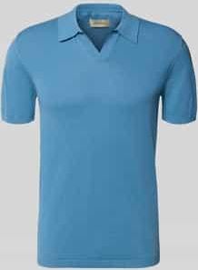 Blend Regular Fit Poloshirt in Strick-Optik Modell Bray